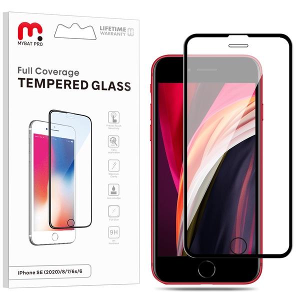 iPhone SE Screen Protector - Tempered Glass - Full Coverage – MyBat Pro